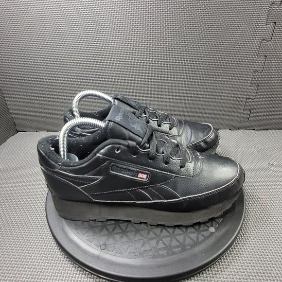 Reebok | Shoes | Womens Sz 8 Black Reebok Cl Renaissance Running Shoes ...